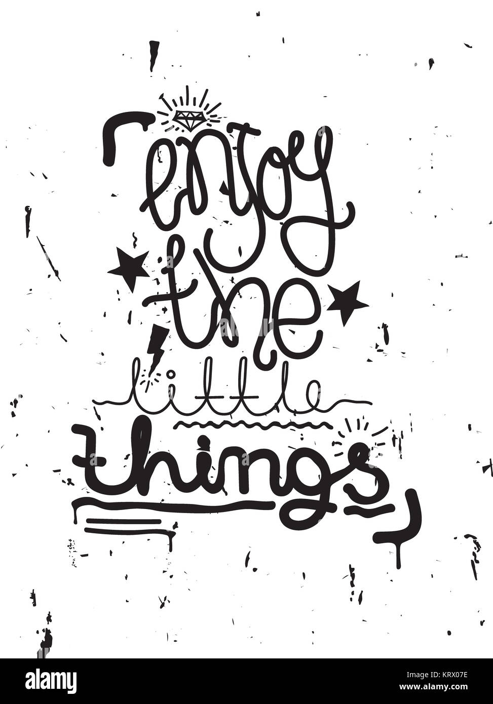 Simple decorative font handwritten hi-res stock photography and images ...