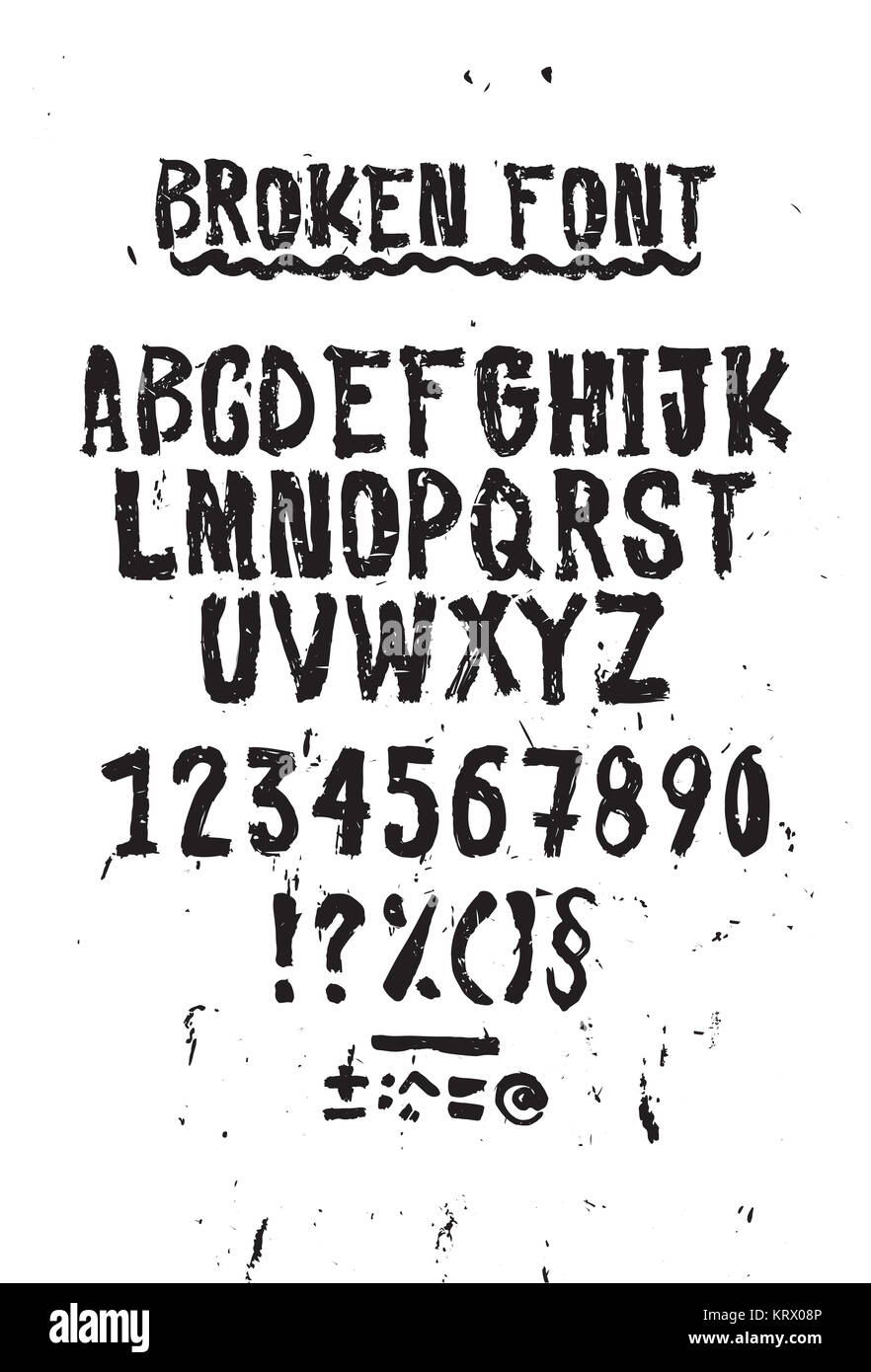 Underline letters hi-res stock photography and images - Alamy