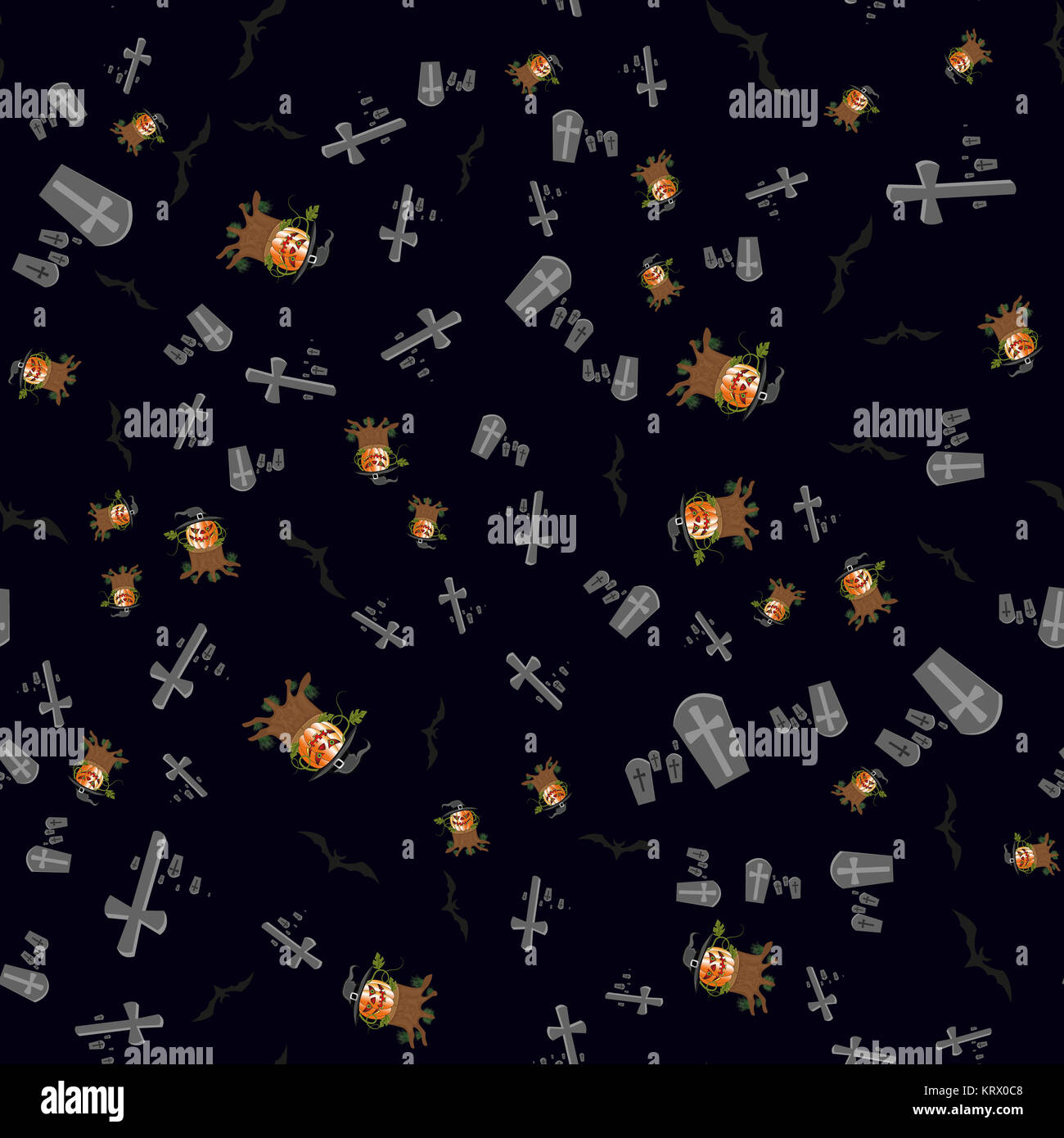 Repeating halloween hi-res stock photography and images - Alamy