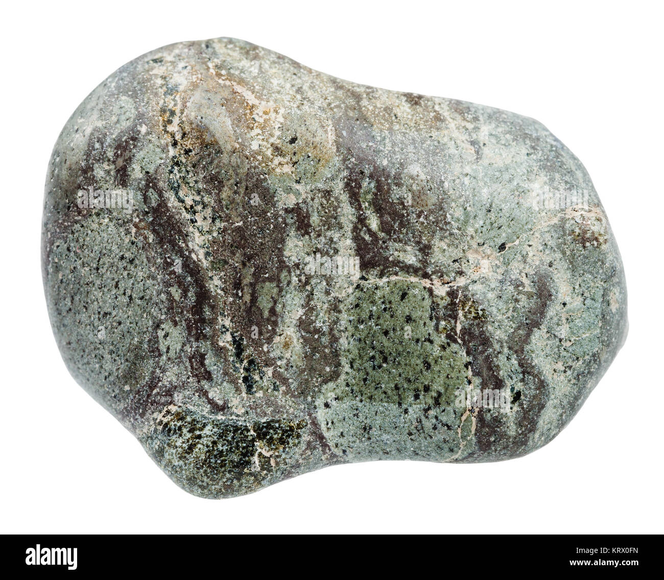 tumbled Suevite (impactite breccia) rock Stock Photo - Alamy