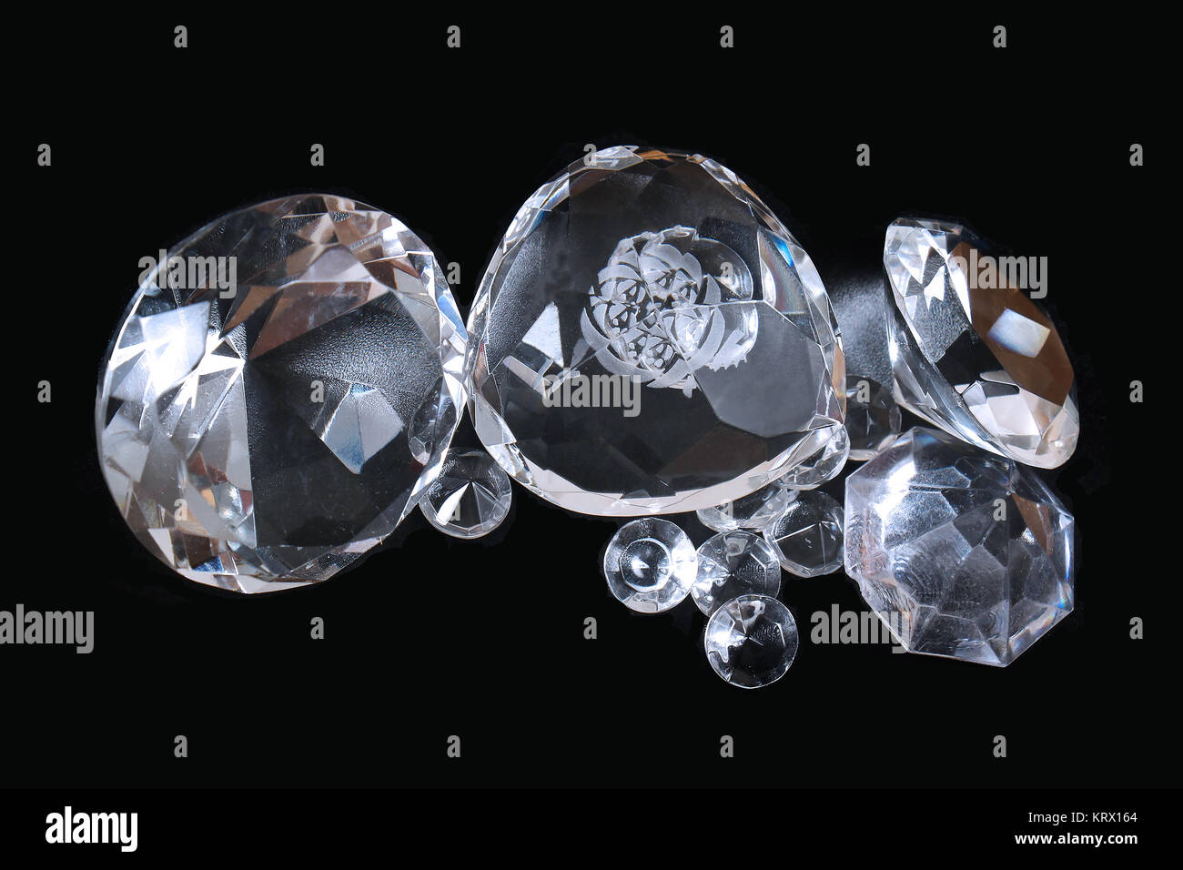 Sparkling gem stones Stock Photo - Alamy