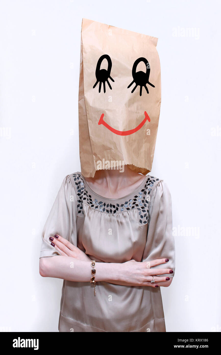 Shopping bag smiley face hi-res stock photography and images - Alamy