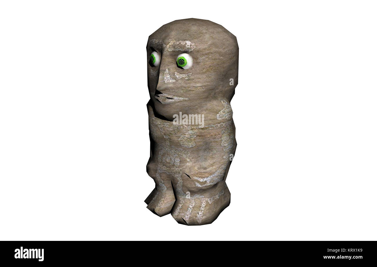 stone figure released Stock Photo - Alamy