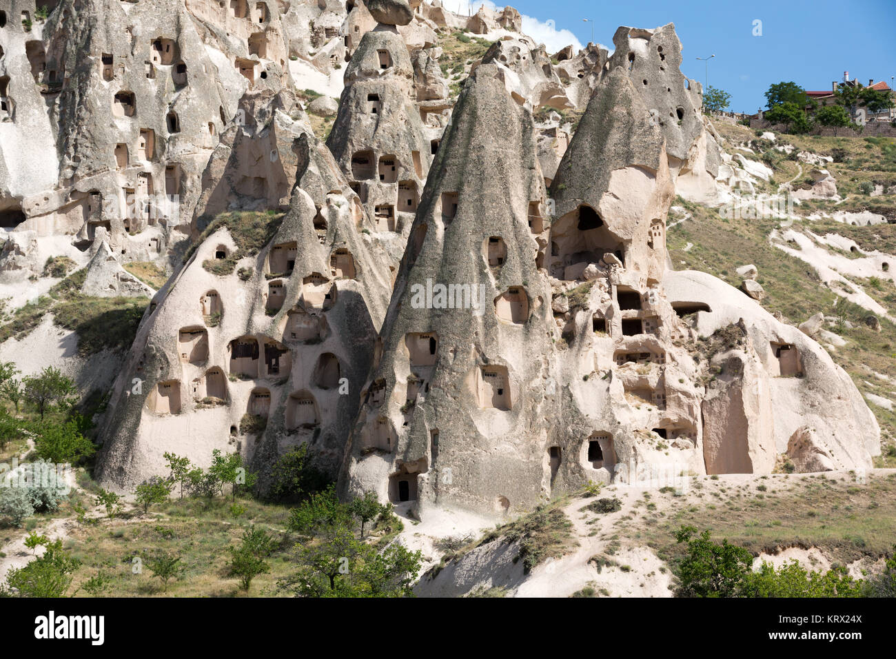 Rock formations in Goreme National Park. Cappadocia, Turkey Stock Photo ...