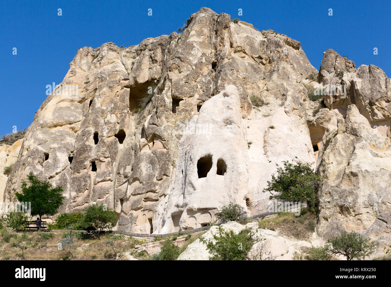 Rock formations in Goreme National Park. Cappadocia, Turkey Stock Photo ...