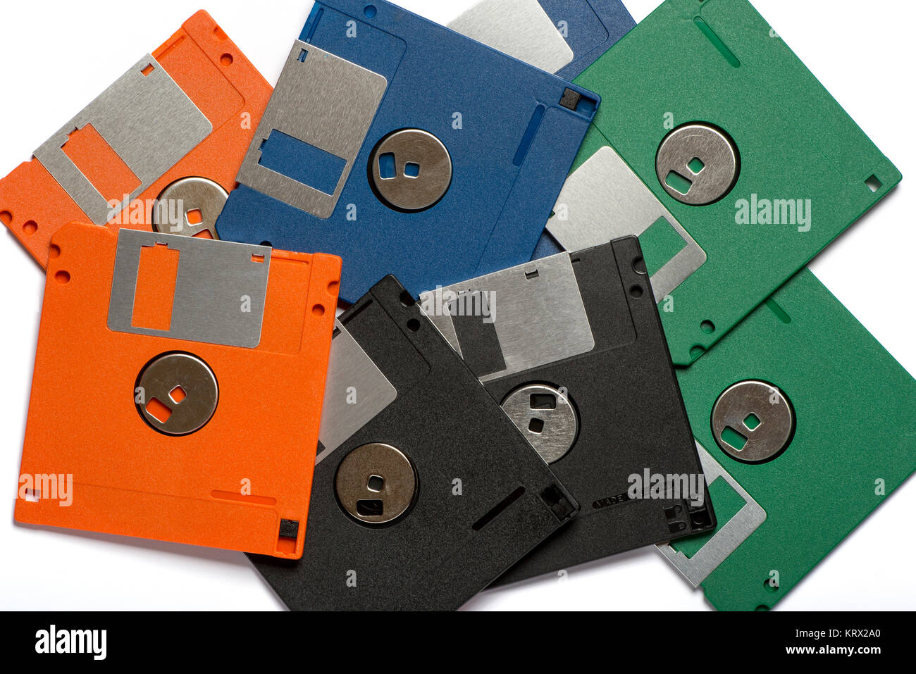 Pile of color floppy disks Stock Photo - Alamy