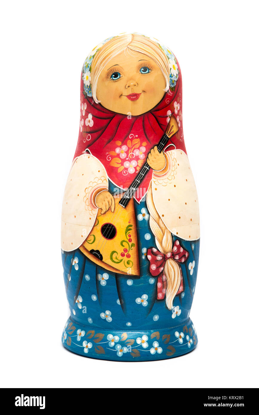 Blue matrioshka hi-res stock photography and images - Alamy