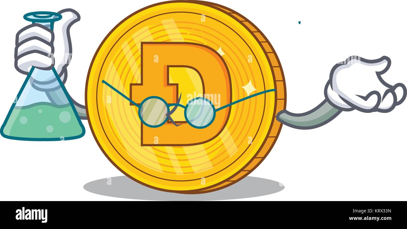 Professor Dodgecoin character cartoon style Stock Vector Image & Art ...