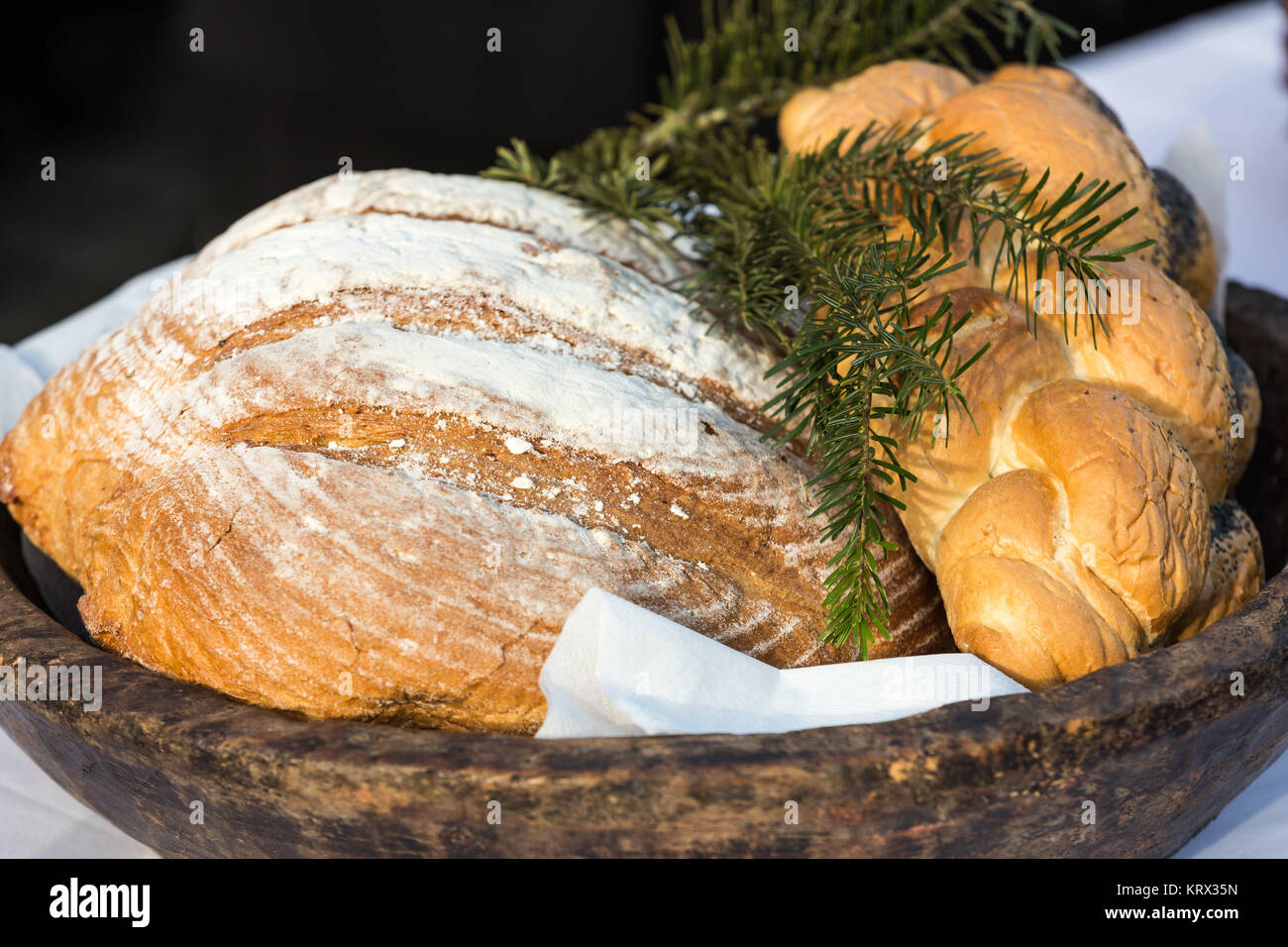 Close up of traditional bread Stock Photo - Alamy