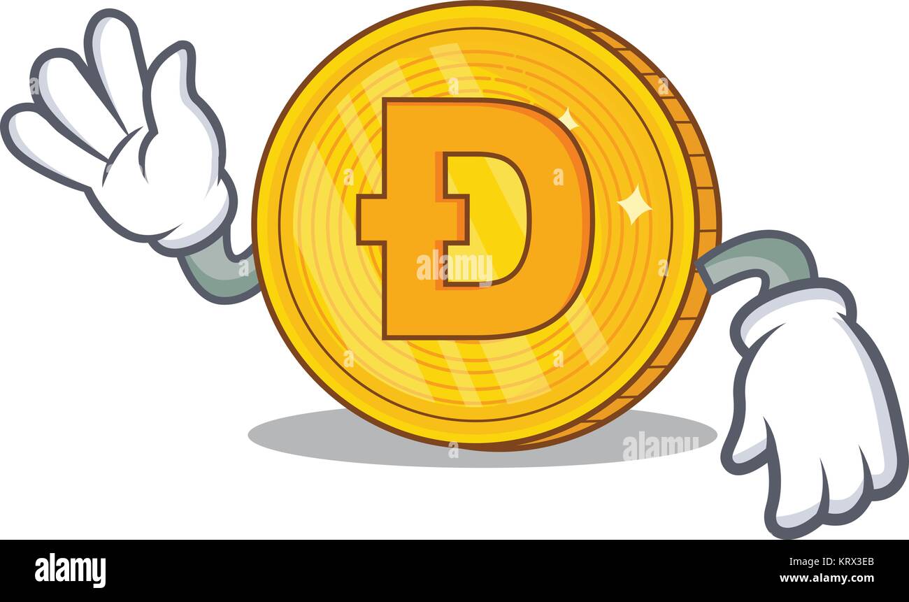 Crazy Dodgecoin character cartoon style Stock Vector Image & Art - Alamy