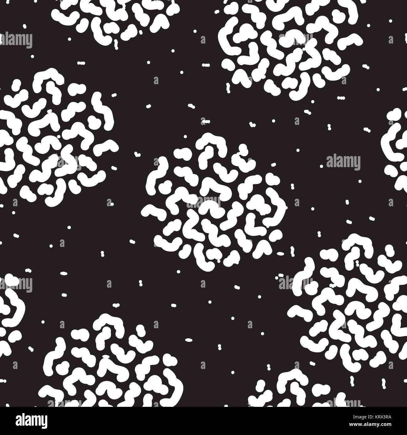 Seamless pattern. Casual abstract doodle texture Stock Photo - Alamy