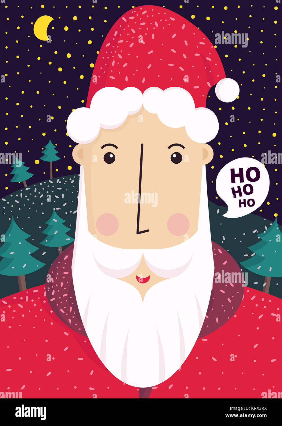 Cute Santa Claus Stock Photo - Alamy