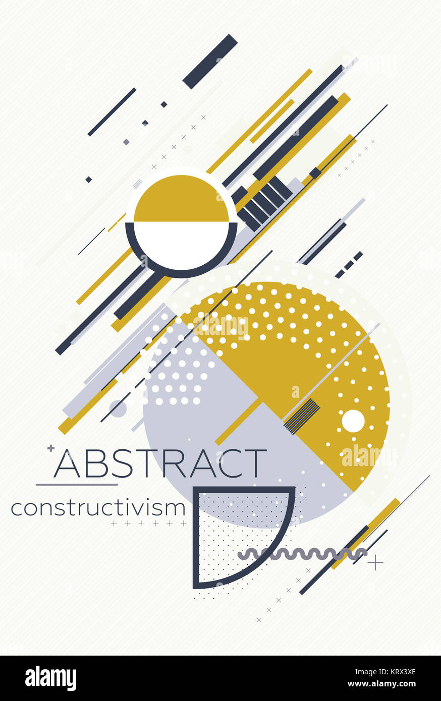 Art composition colour poster Cut Out Stock Images & Pictures - Alamy