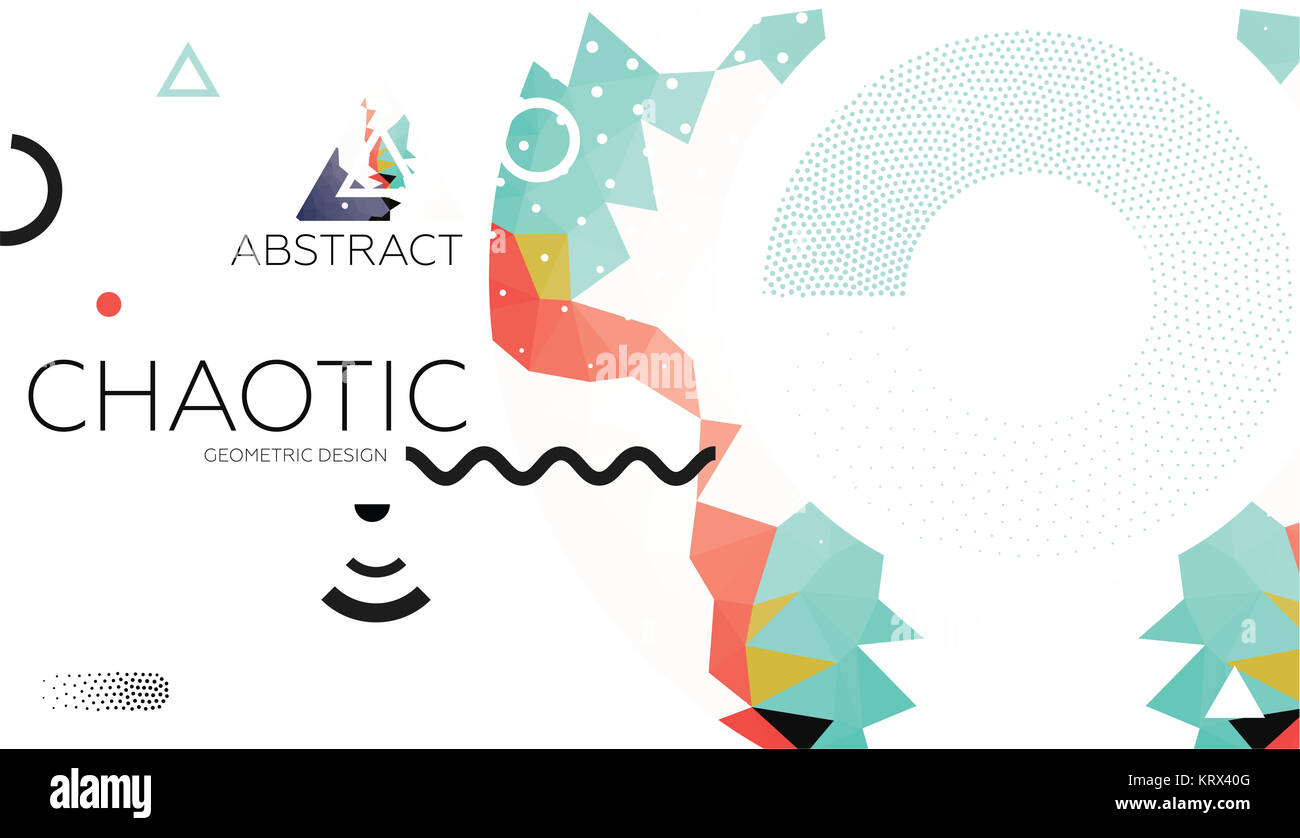 Abstract Geometric Design Stock Photo - Alamy