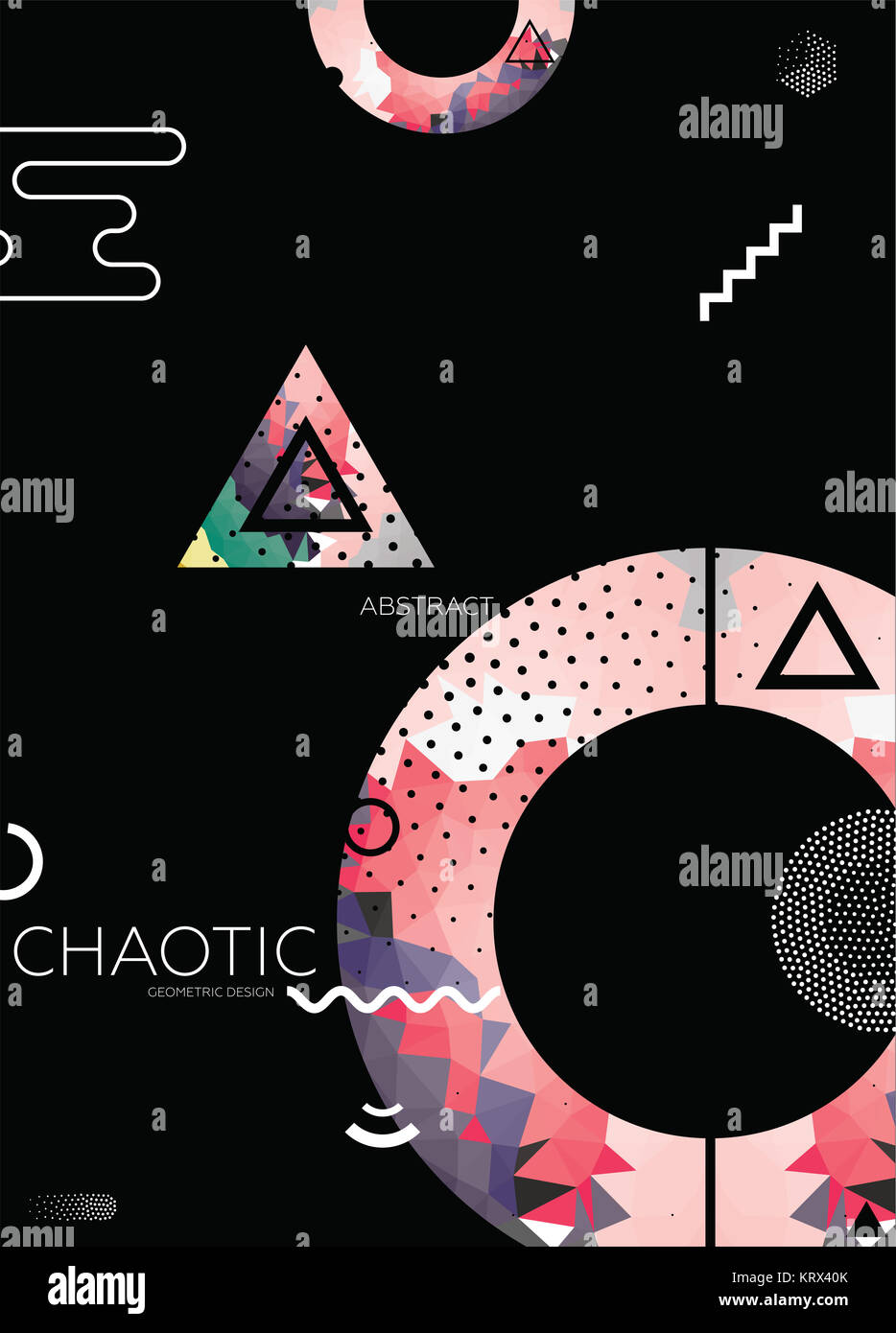 Abstract Geometric Design Stock Photo - Alamy