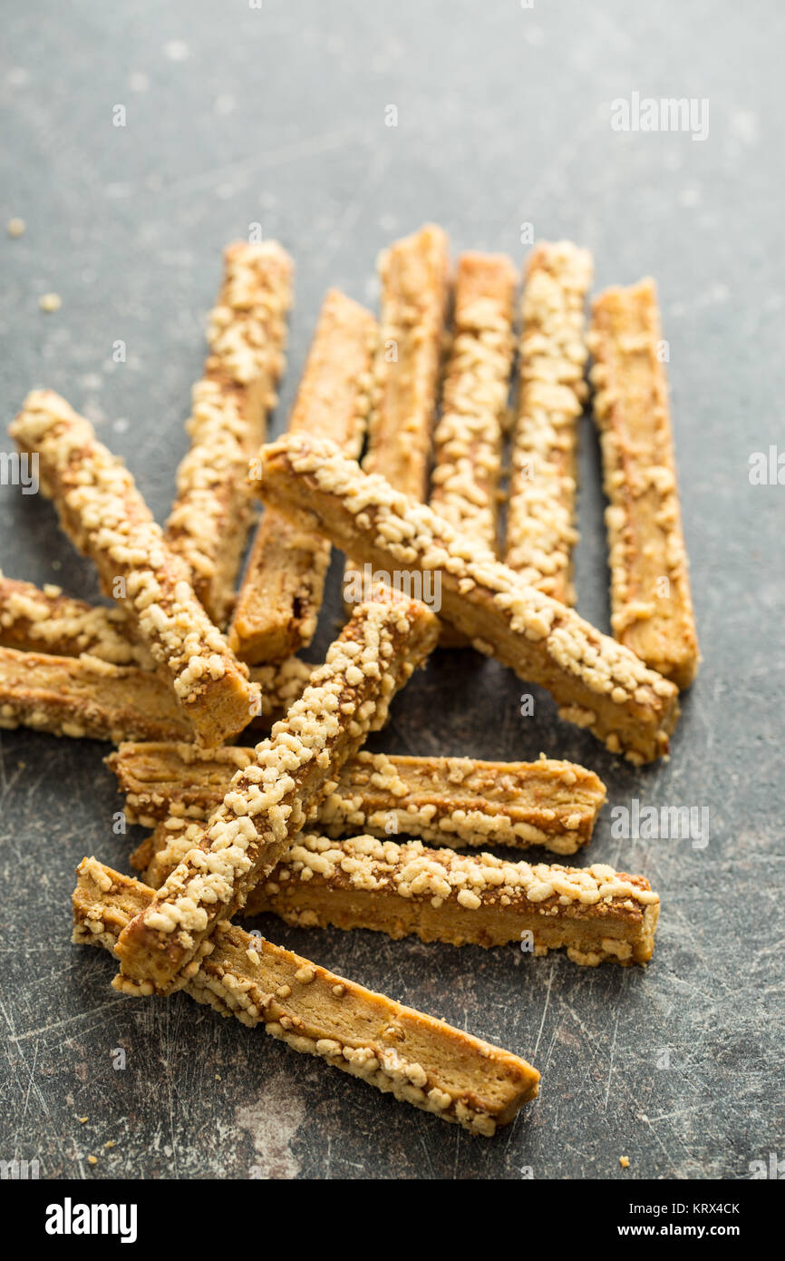 Crispy bread sticks Stock Photo - Alamy