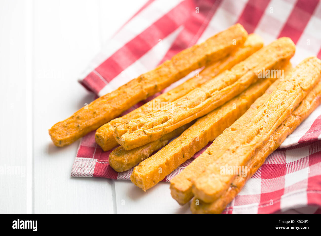 Crispy bread sticks Stock Photo - Alamy