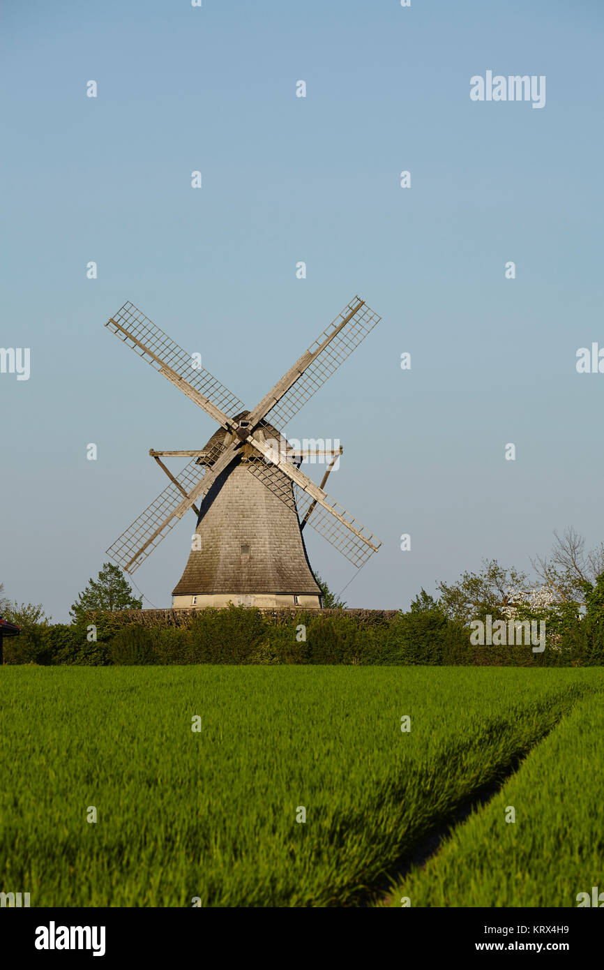 The windmill Destel (Stemwede, Germany) is a dutch type of windmill and ...