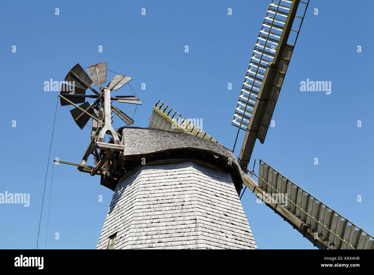 The windmill Bierde (Petershagen, Germany) is a dutch type of windmill ...