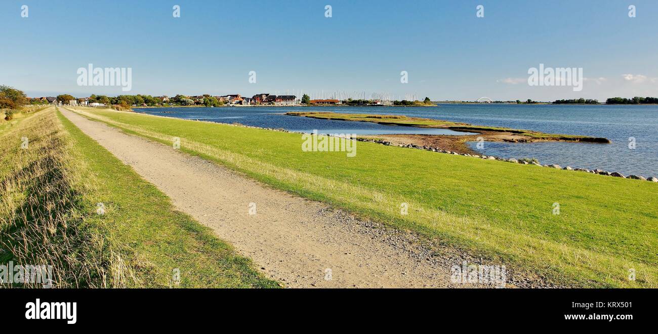 island of fehmarn,orth coming sight lemkenhafen Stock Photo - Alamy