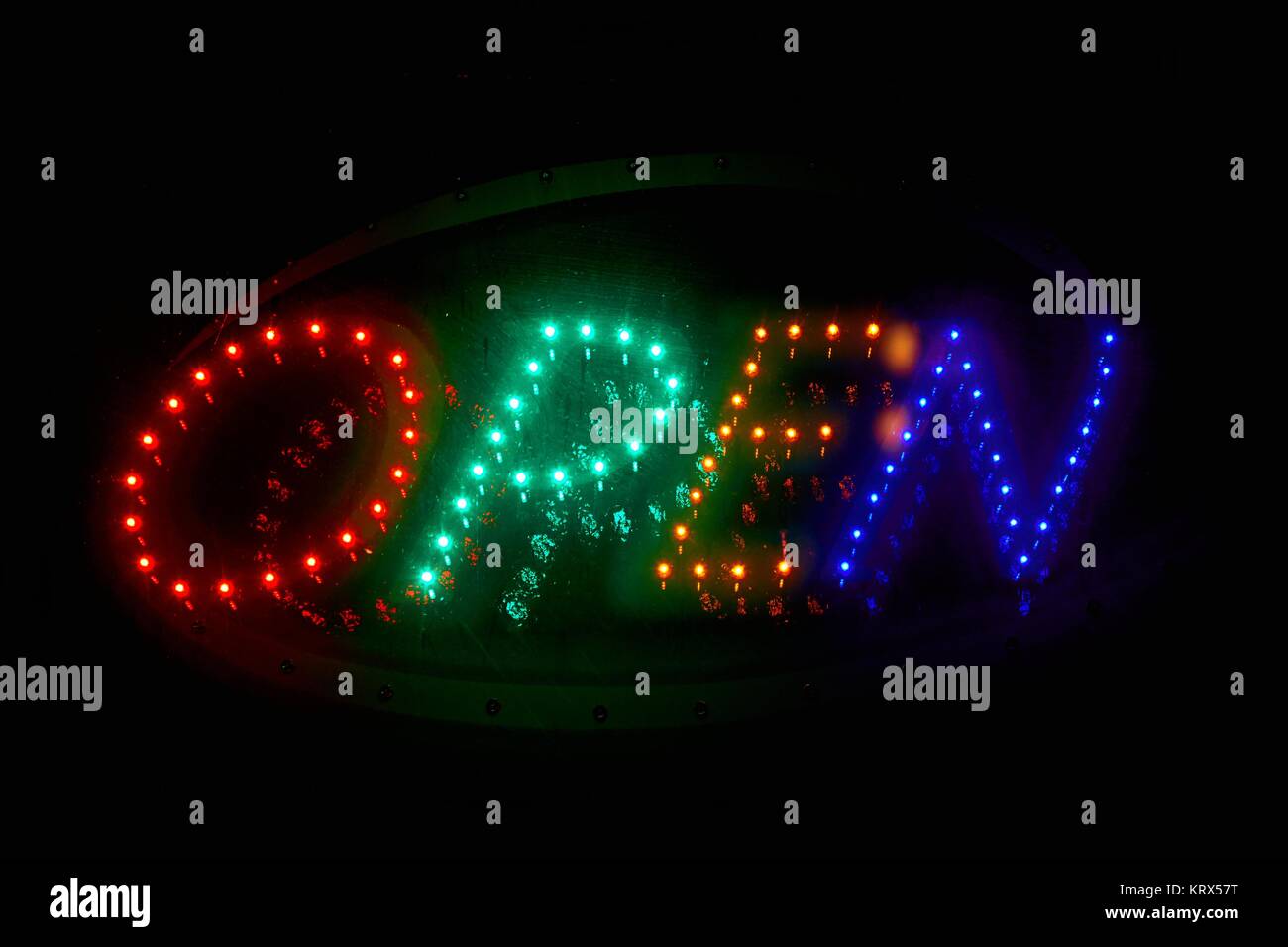 Led neon sign hi-res stock photography and images - Alamy