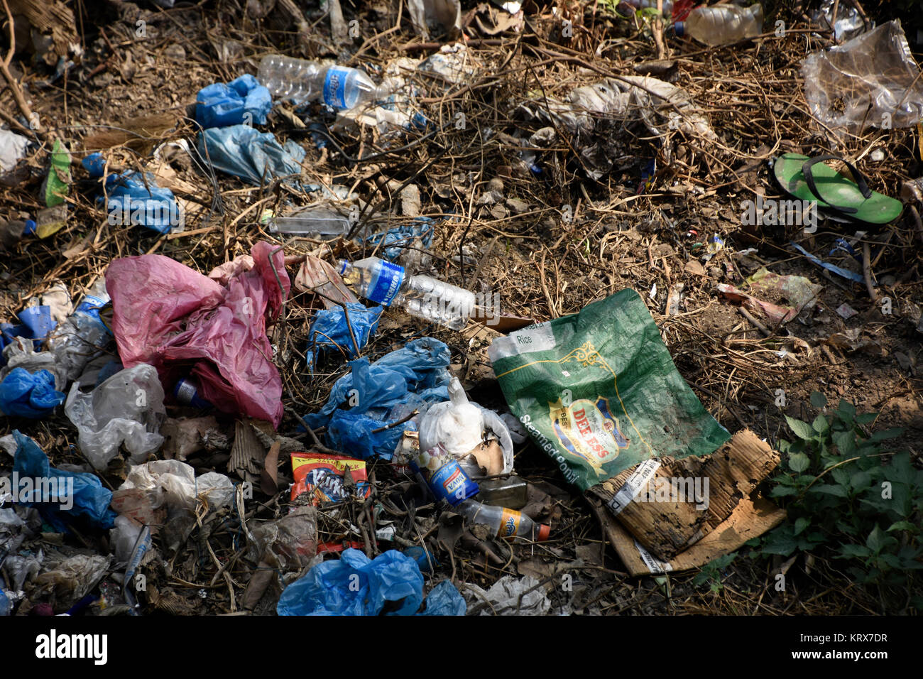 Rubbish on the floor hi-res stock photography and images - Alamy