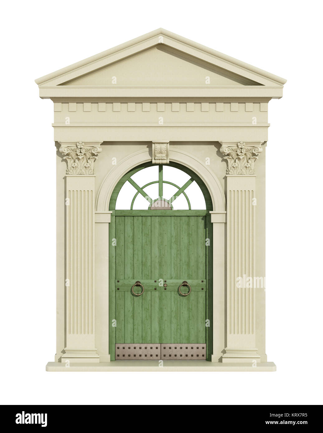 Arch with a view Cut Out Stock Images & Pictures - Alamy