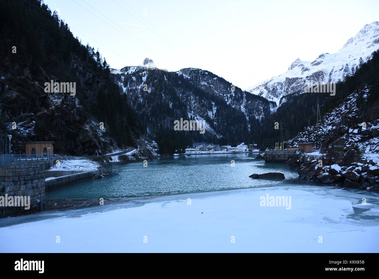 stubachtal,road,power plant,schneiderau,alpine road,dam,power line ...