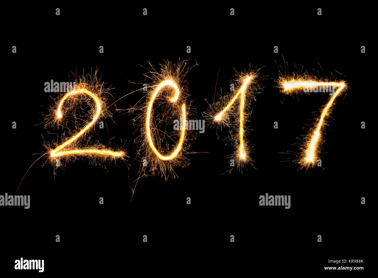 Happy newyear 2017 hi-res stock photography and images - Alamy