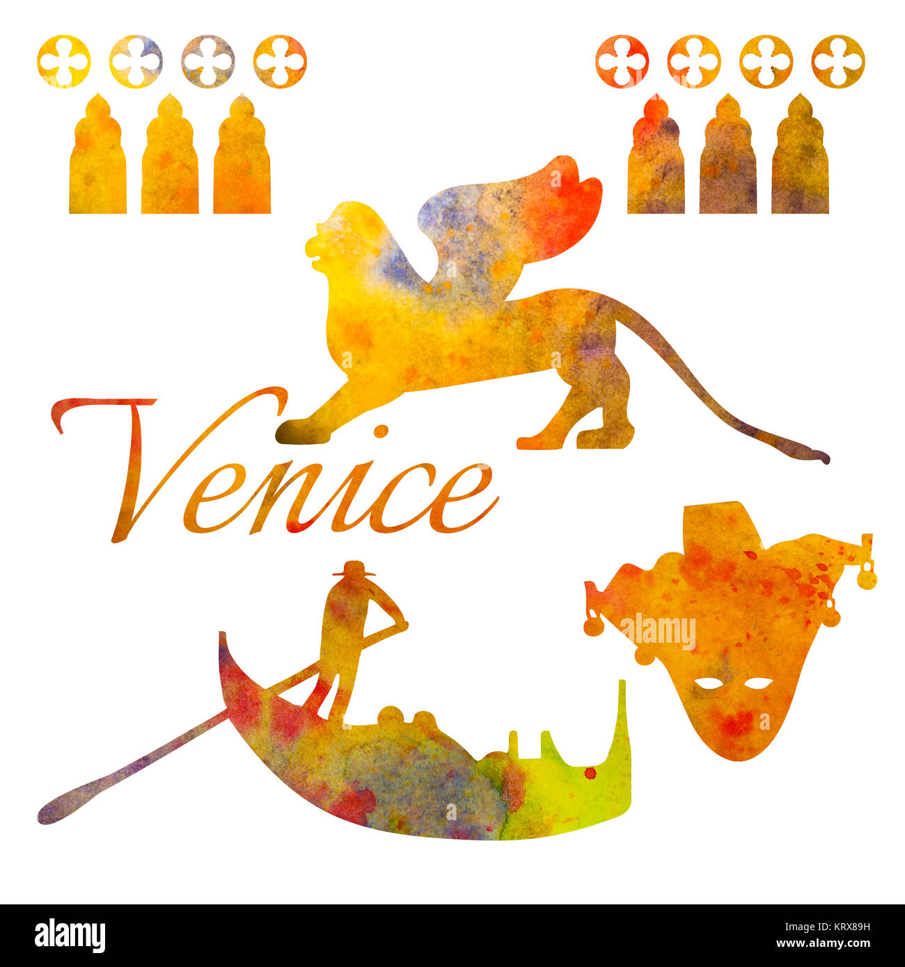 Mask lion isolated Cut Out Stock Images & Pictures - Alamy