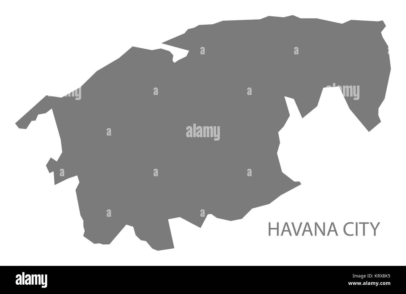 Map Of Havana Vector High Resolution Stock Photography and Images - Alamy