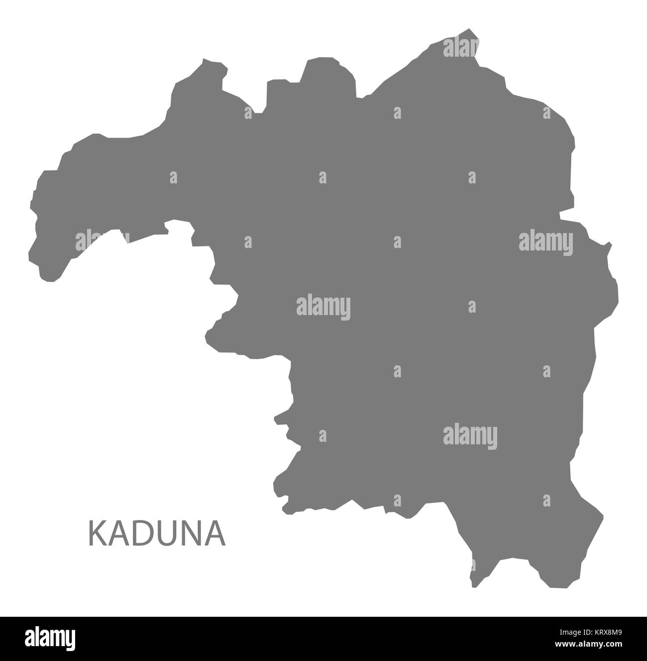 Map of kaduna nigeria hi-res stock photography and images - Alamy