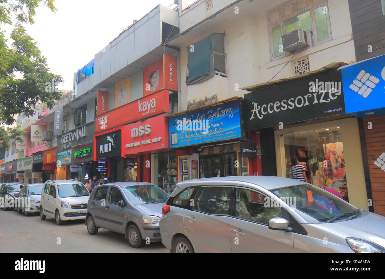 Khan Market Delhi High Resolution Stock Photography and Images - Alamy