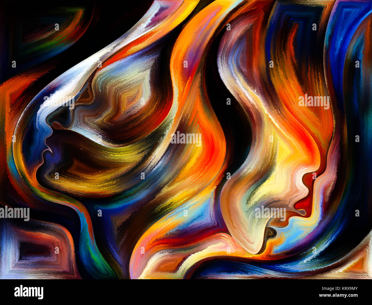 Spheres of Communication Stock Photo - Alamy