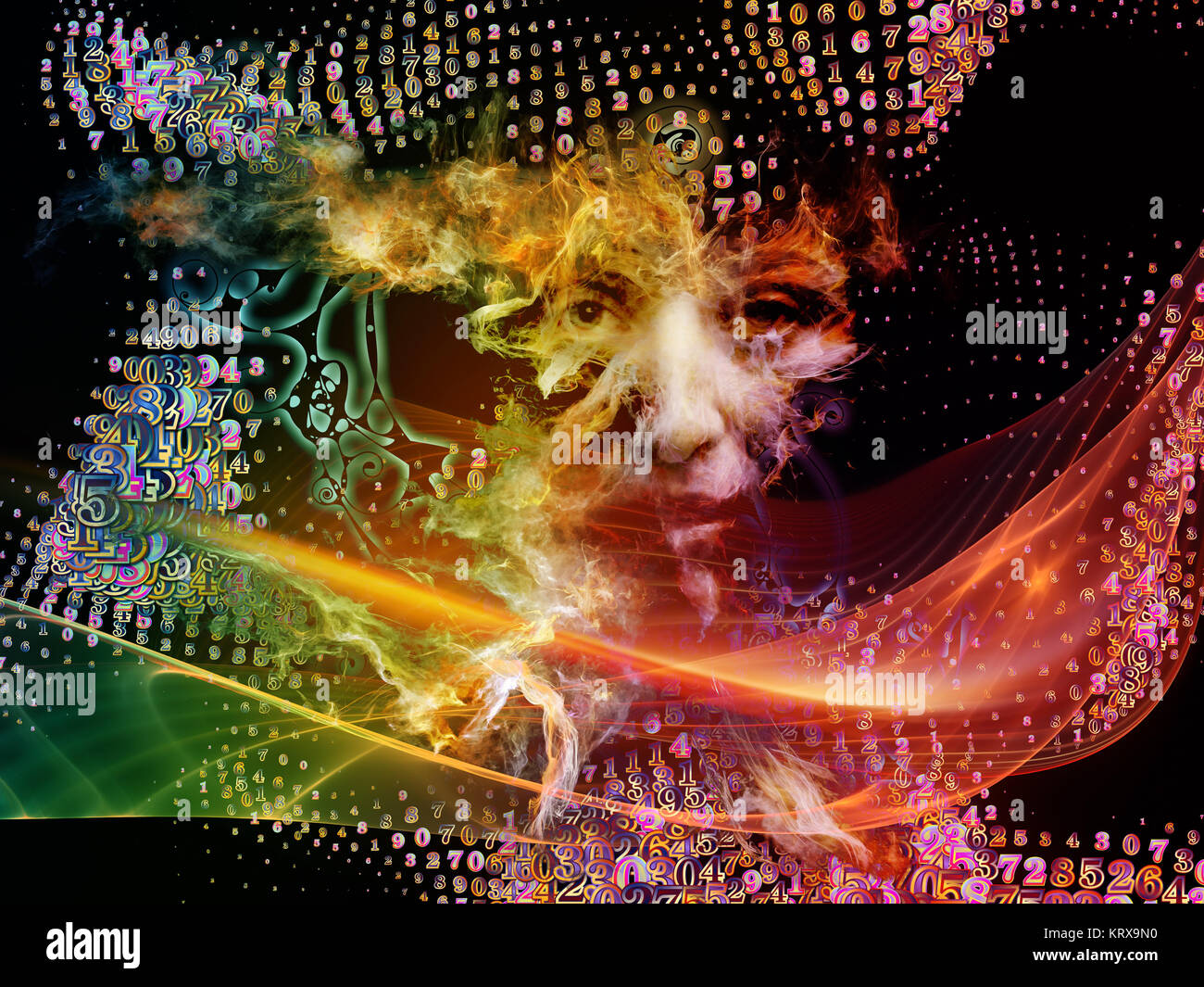 Numeric visualization hi-res stock photography and images - Alamy