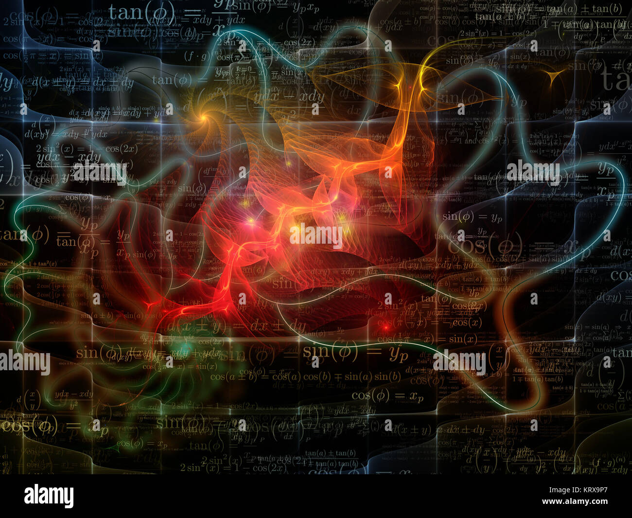 Numbers of Curves Stock Photo - Alamy
