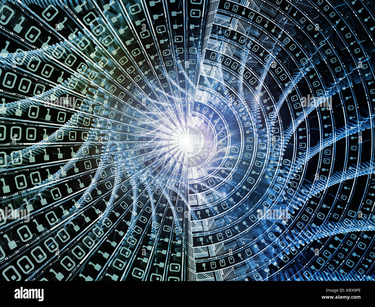 Realms of World of Numbers Stock Photo - Alamy