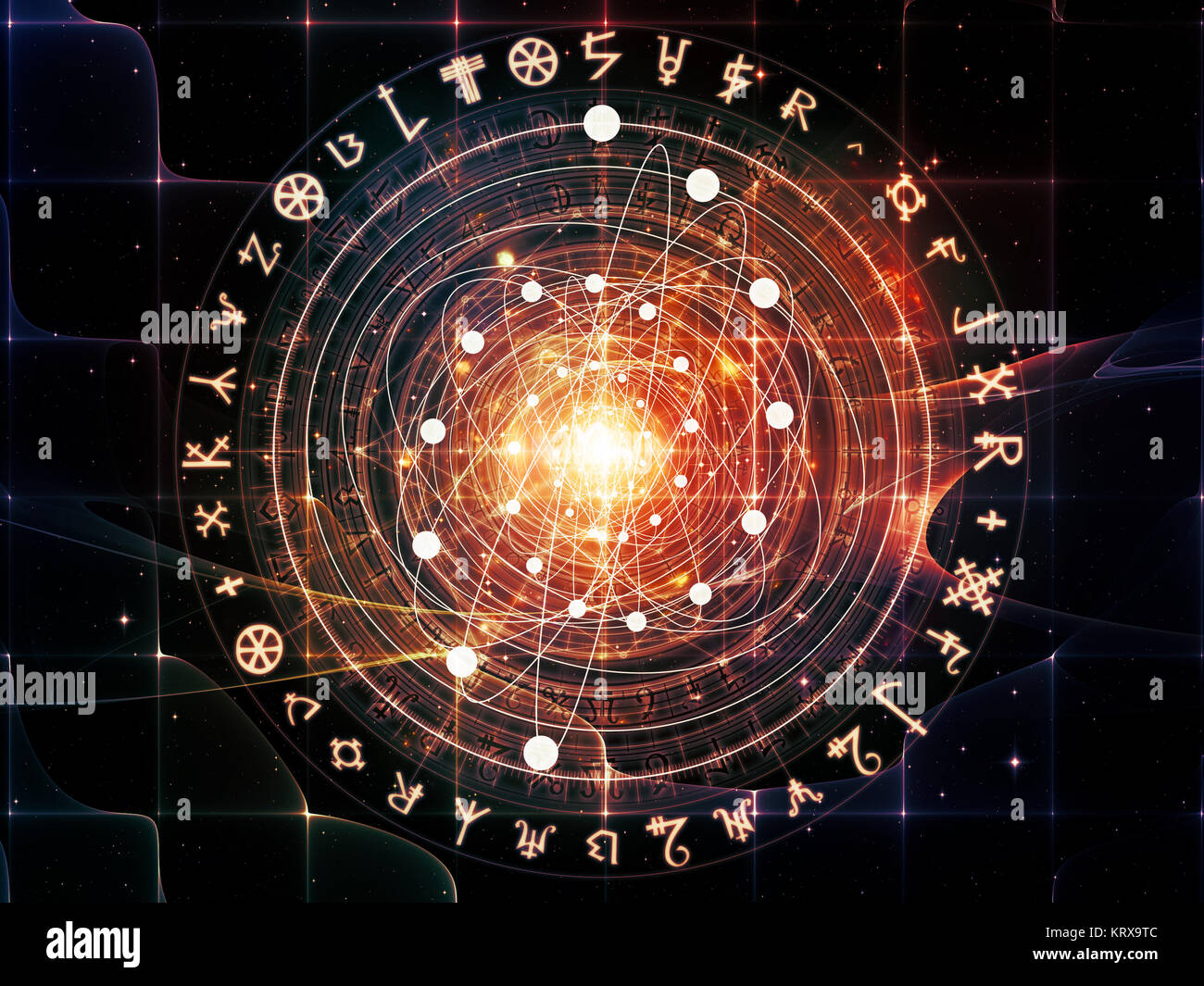 Energy of Sacred Geometry Stock Photo - Alamy