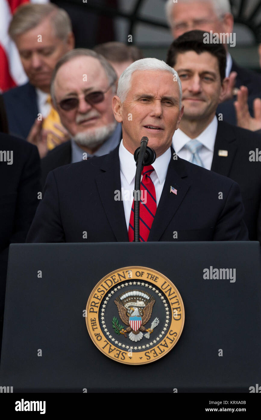 Washington, United States Of America. 20th Dec, 2017. United States ...