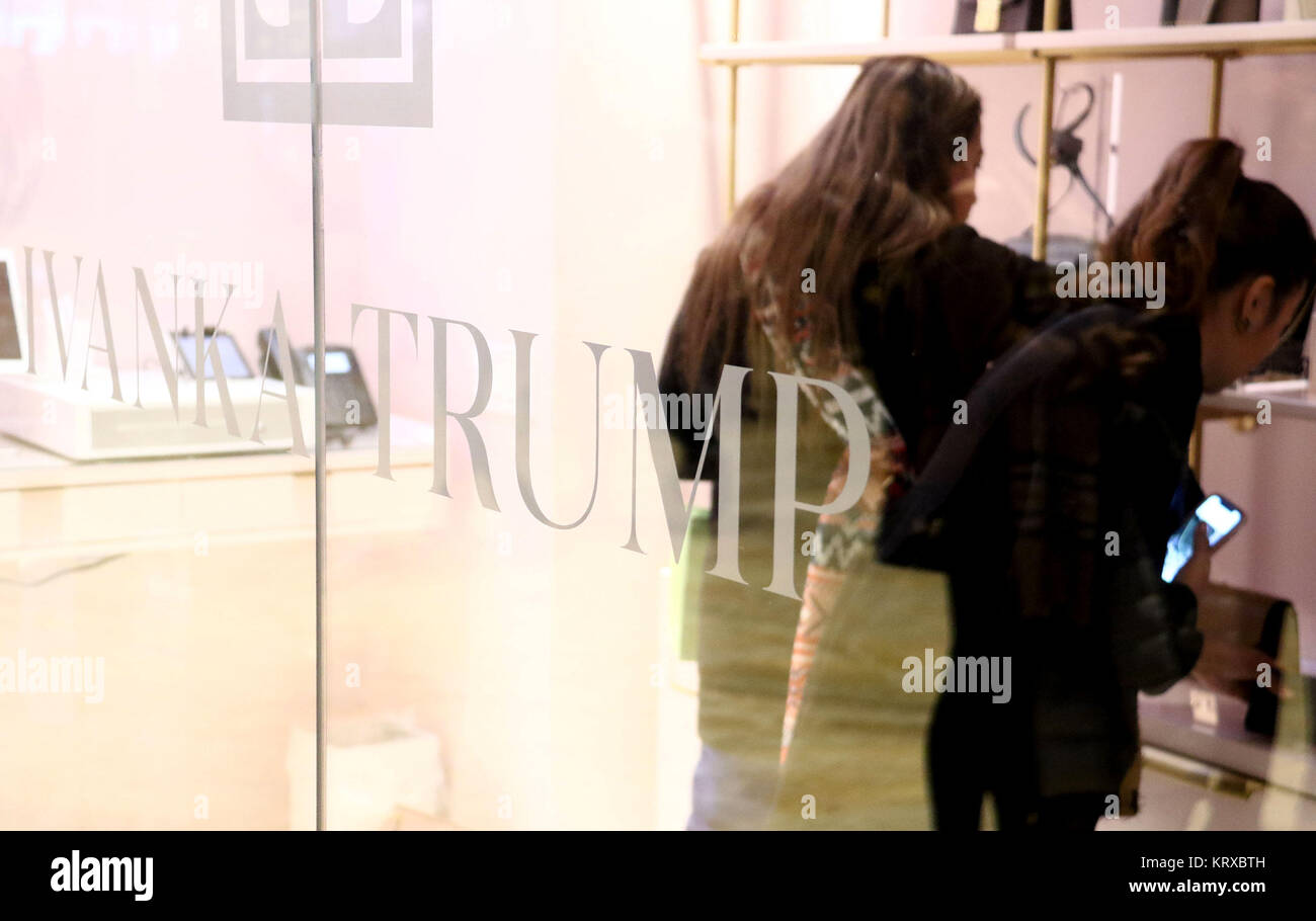 New York City, New York, USA. 20th Dec, 2017. A view of the new Ivanka ...