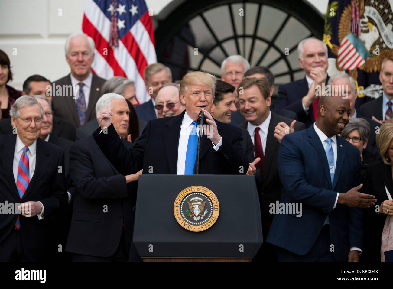 Washington, USA. 20th Dec, 2017. United States President Donald J ...