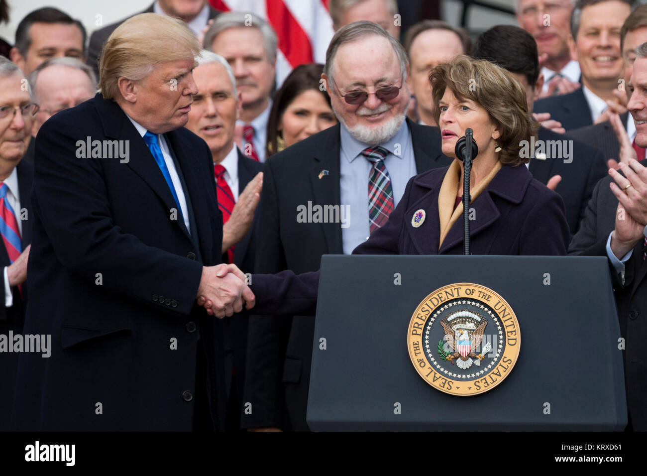 Washington, USA. 20th Dec, 2017. United States President Donald J ...