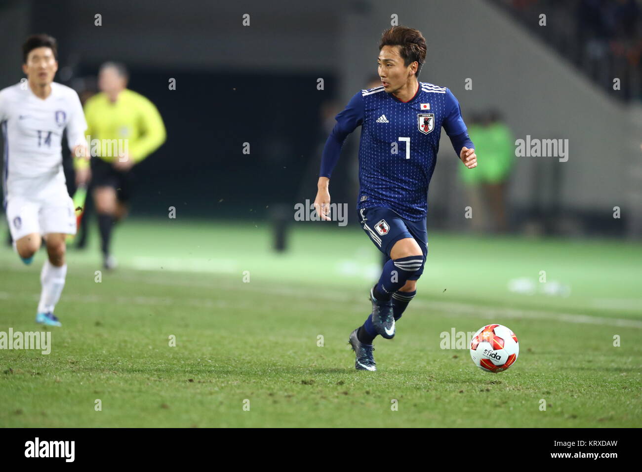 Tokyo, Japan. 16th Dec, 2017. Shu Kurata (JPN) Football/Soccer : EAFF E ...