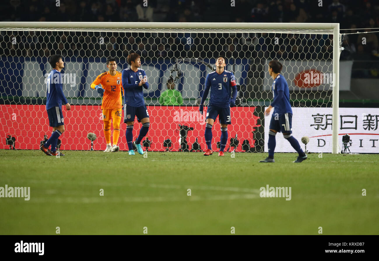 Tokyo, Japan. 16th Dec, 2017. Japan team group (JPN) Football/Soccer ...