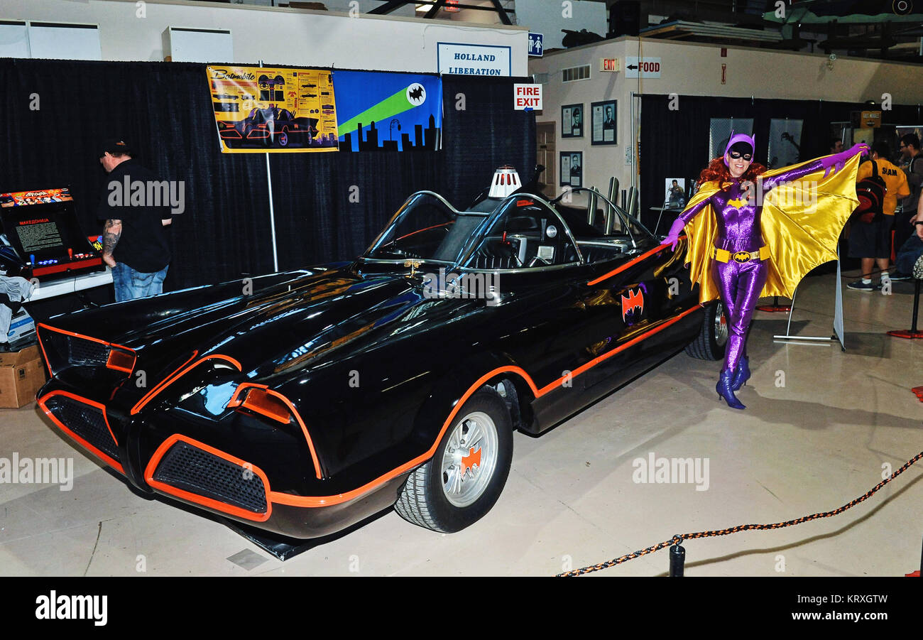 Hamilton, Ontario, Canada. 01st Oct, 2017. The 1960's Batmobile replica ...