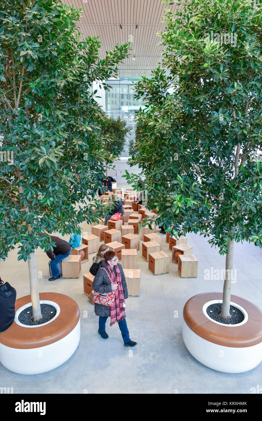 Chicago, USA. 21 December 2017. The new flagship Apple store, on the ...