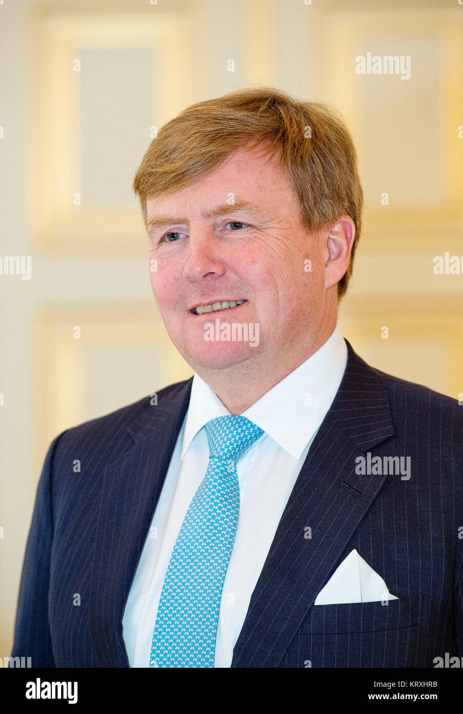 Den Haag, Netherlands. 21st Dec, 2017. King Willem-Alexander of The ...