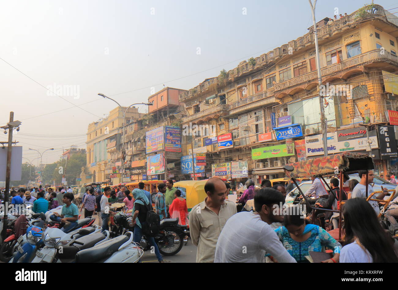Traffic congestion in india hi-res stock photography and images - Alamy