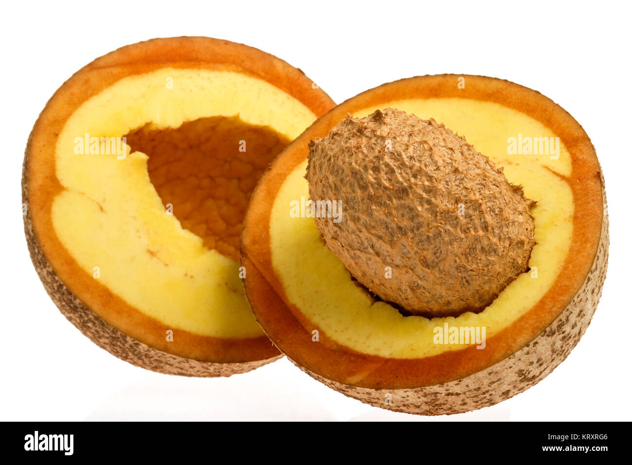Tropical fruit - mammee apple (Mammea americana Stock Photo - Alamy