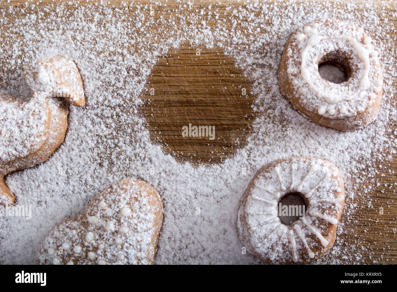 Missing cookie from a plate Stock Photo - Alamy